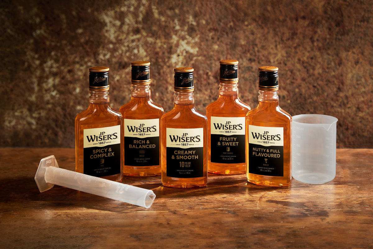 J.P. Wiser's Canadian Whisky Blending Kit – JP Wiser's Experience