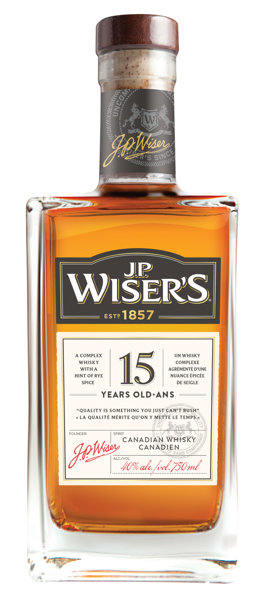 J.P. Wiser's 15 Year Old Canadian Whisky – JP Wiser's Experience